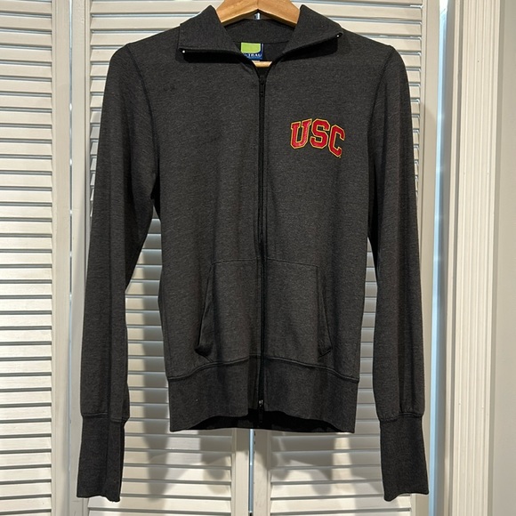 USC | Jackets & Coats | Nwot Usc Full Zip Front Pockets Track Jacket ...